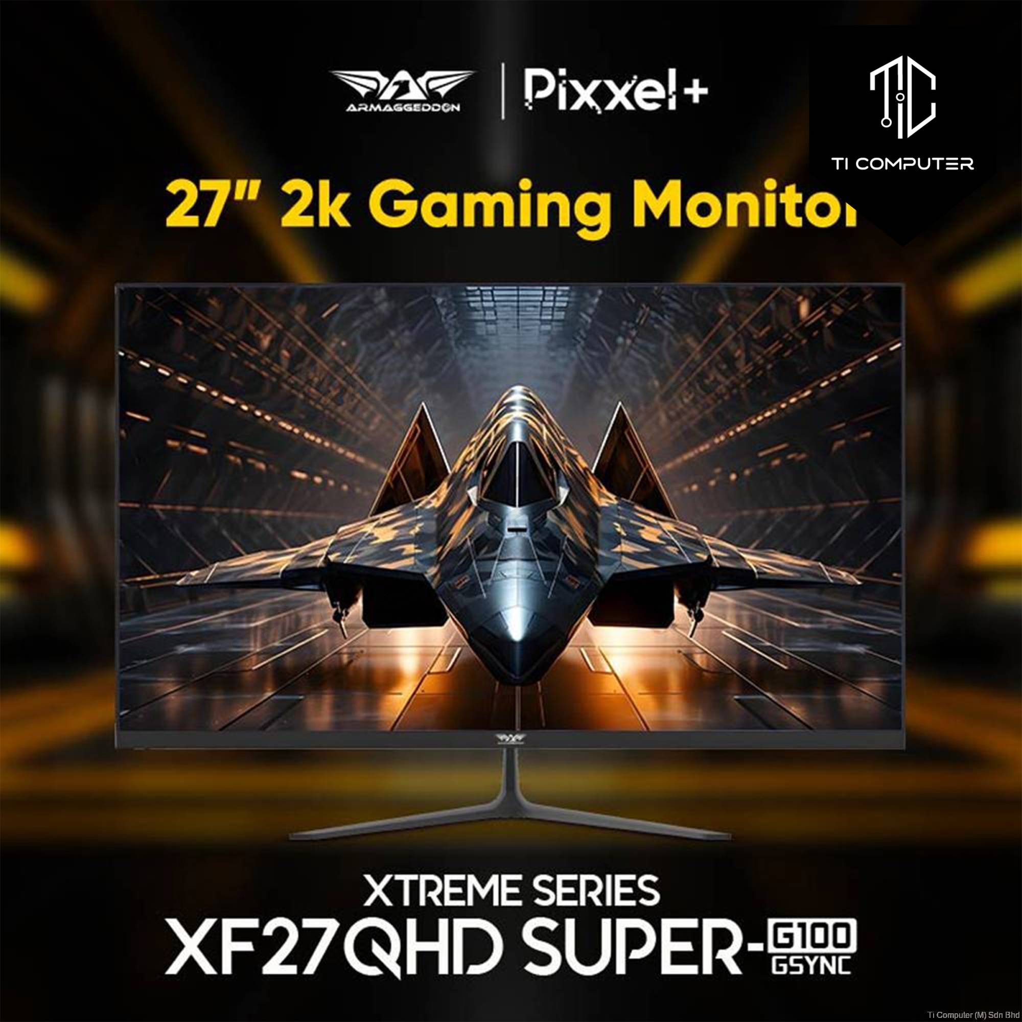 Armaggeddon Pixxel+ Extreme XF27WQHD 27 inch 2K Super-G100 With G-Sync ...