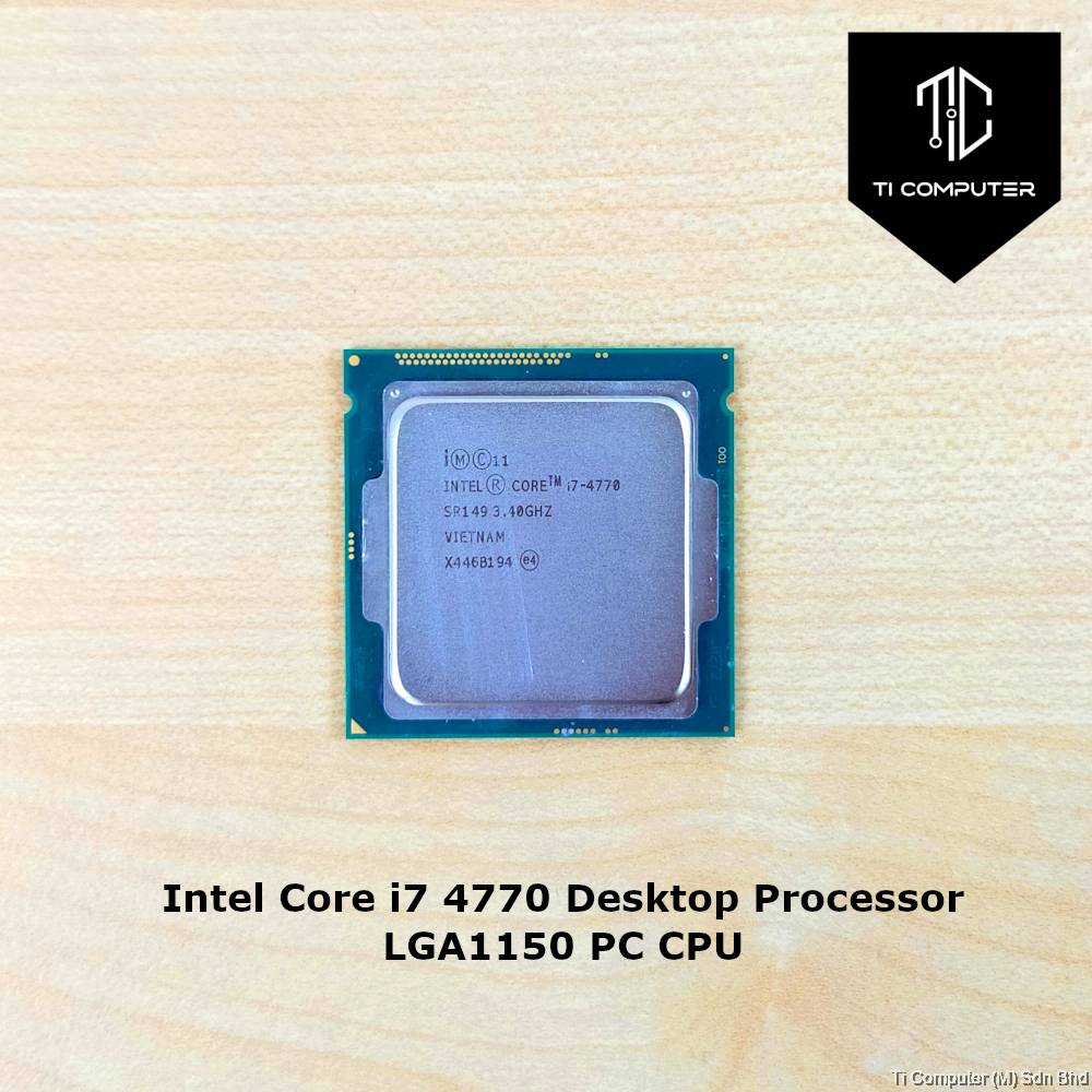 Intel Core i7 4770 i5 4690 4460 Desktop Processor LGA1150 PC USED CPU